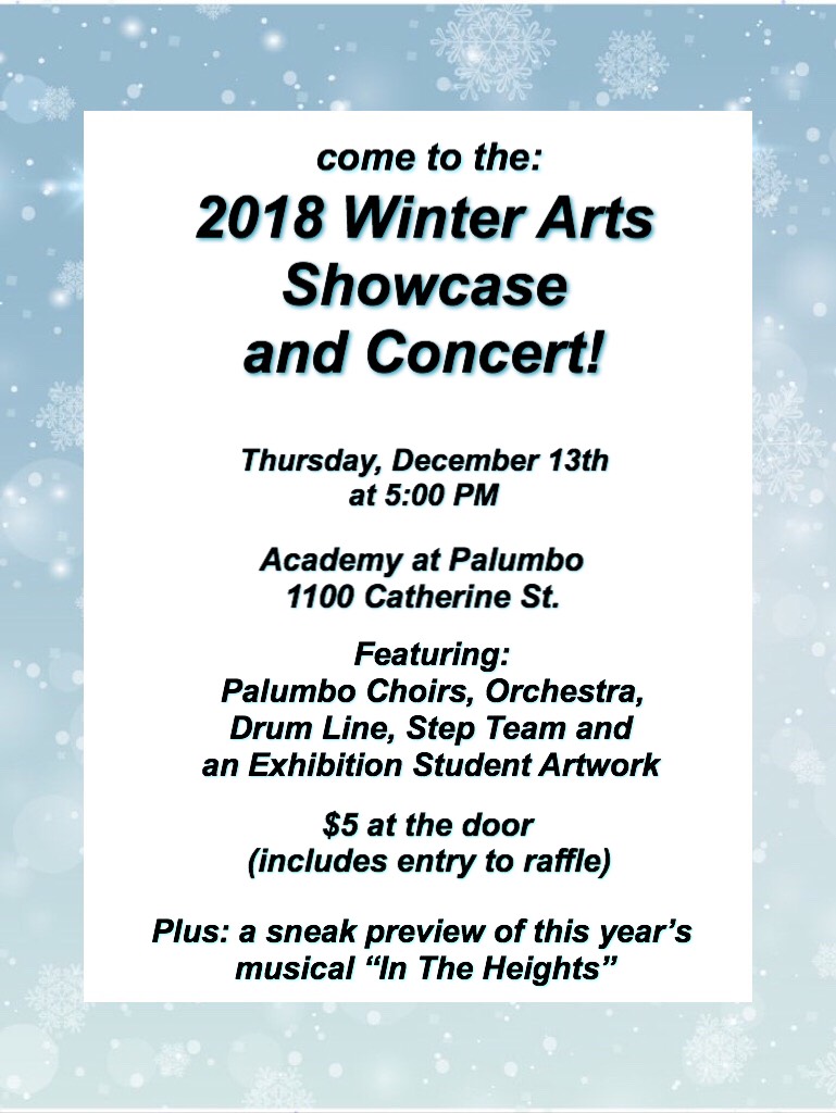 Winter Concert - Academy At Palumbo
