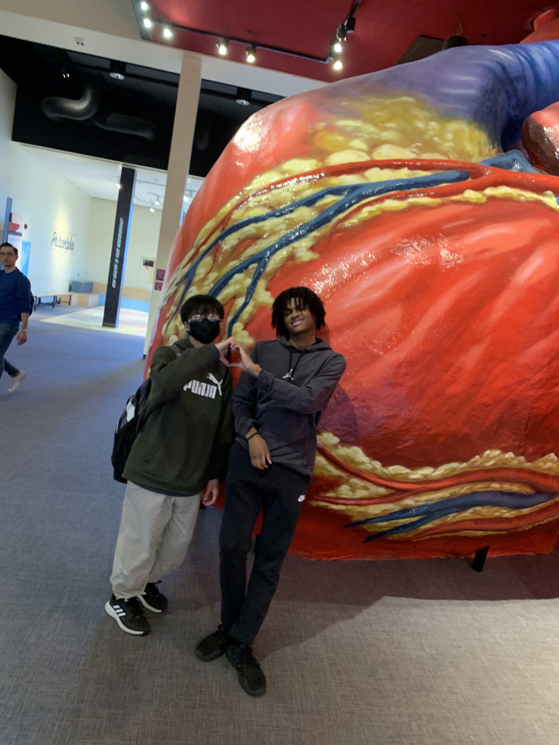 9th and 10th grade students visit Franklin Institute - Academy At Palumbo